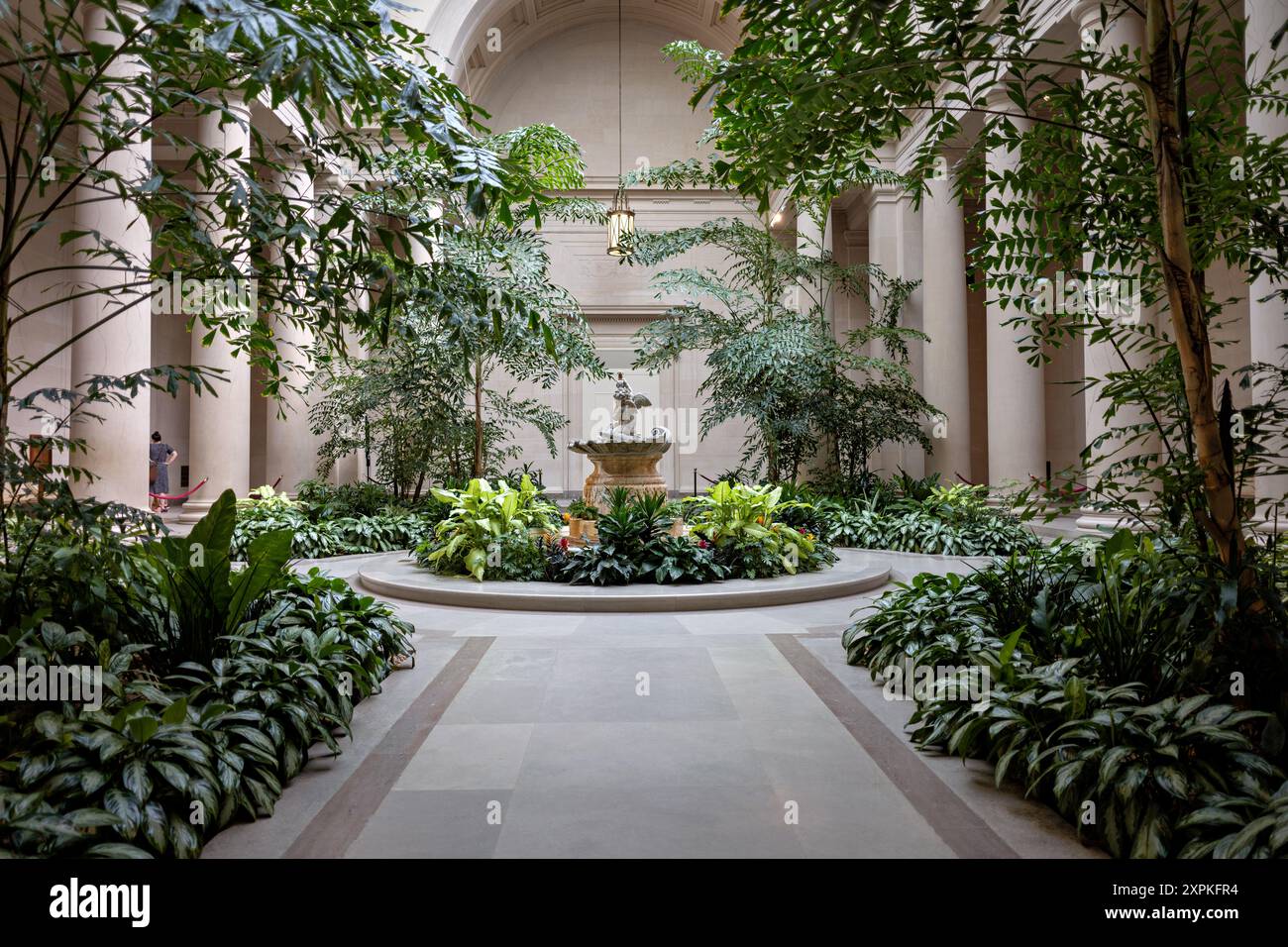 WASHINGTON DC, United States — The East Garden Court at the National ...