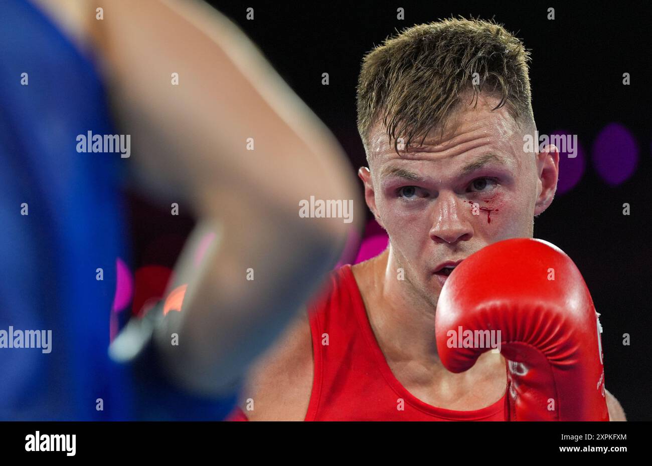 Paris, France. 6th Aug, 2024. Lewis Richardson of Britain competes ...