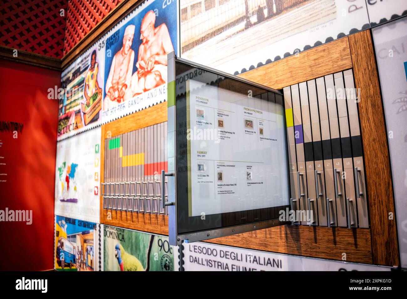 Global postage stamp comparison photos hi-res stock photography and ...