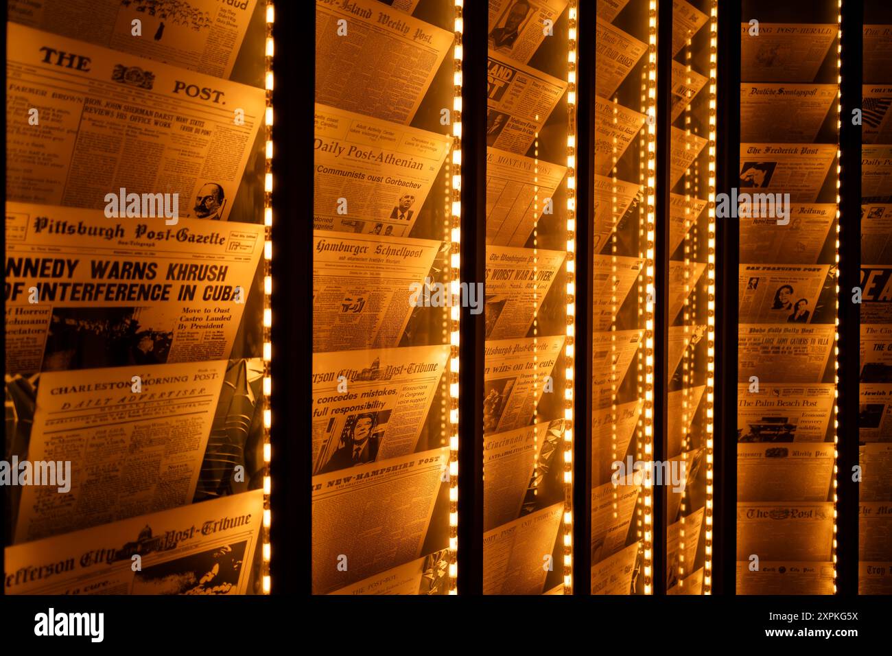 WASHINGTON D.C., United States — Historic American newspapers are ...