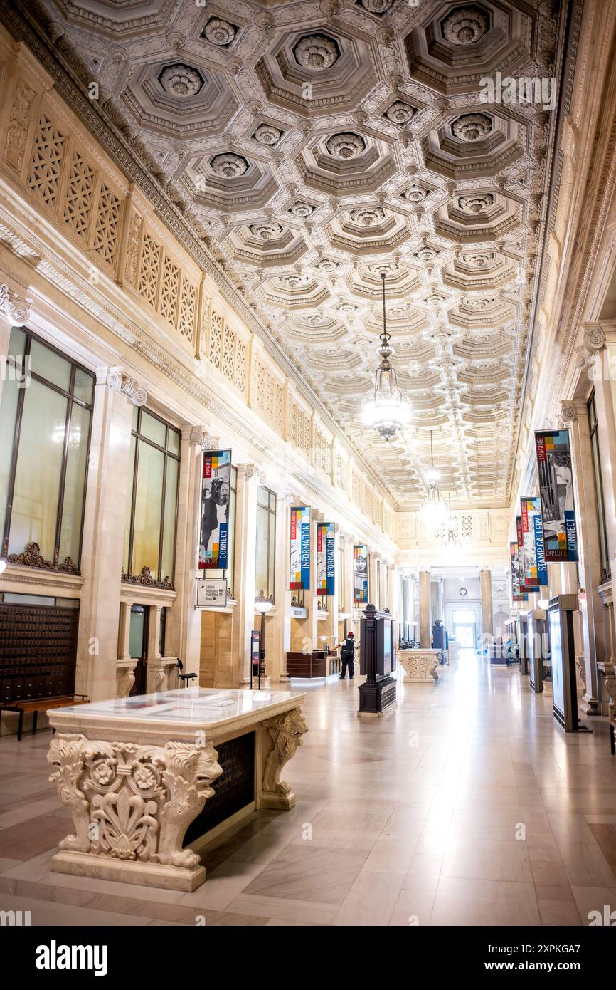 Washington post office interior hi-res stock photography and images - Alamy