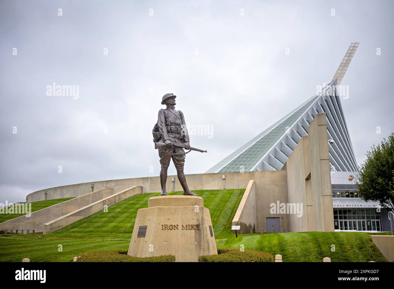 Iron Mike Statue National Museum Of The Marine Corps Triangle Virginia ...