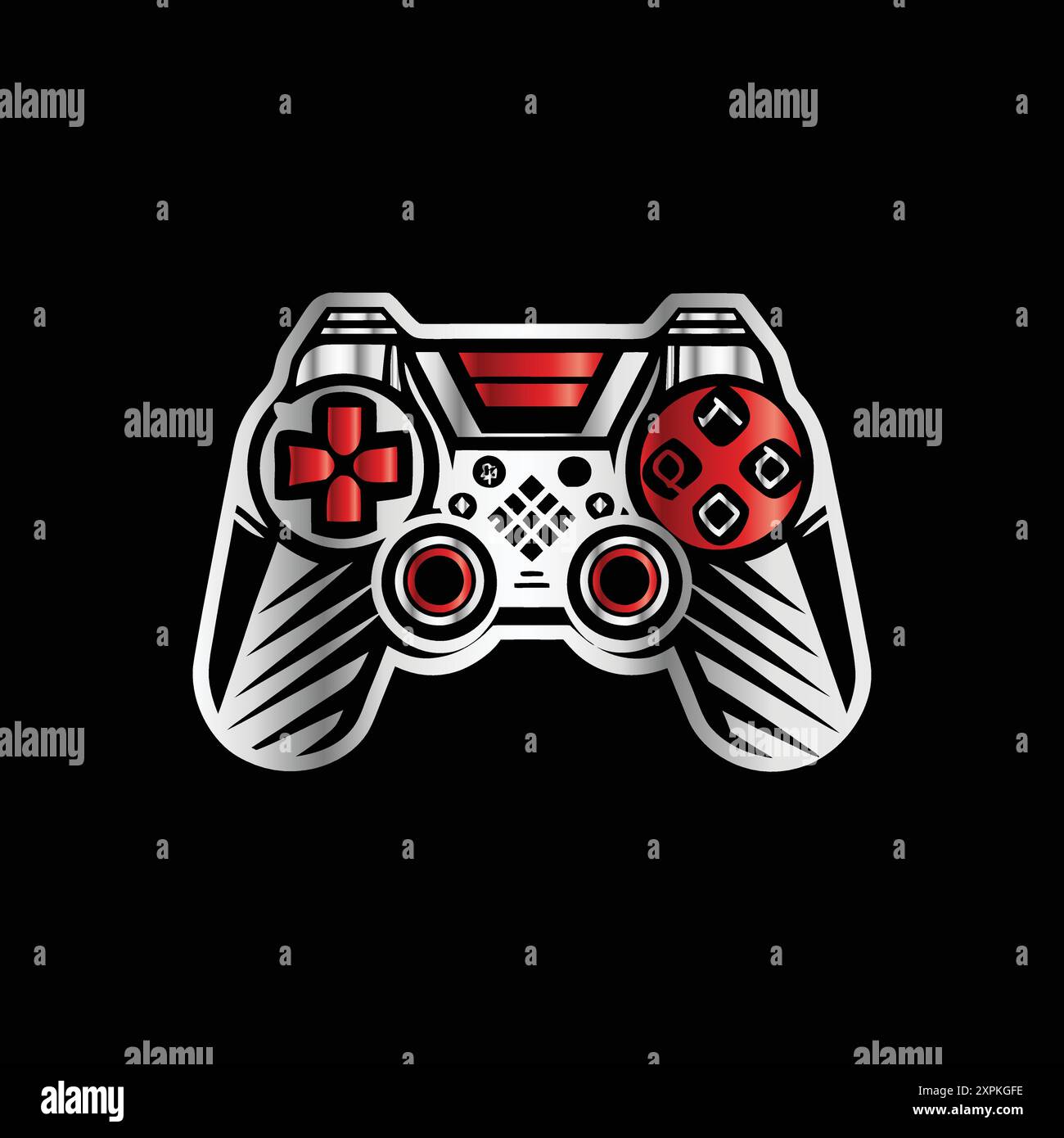 Game controller logo template. Gaming logo concept. Game controller ...