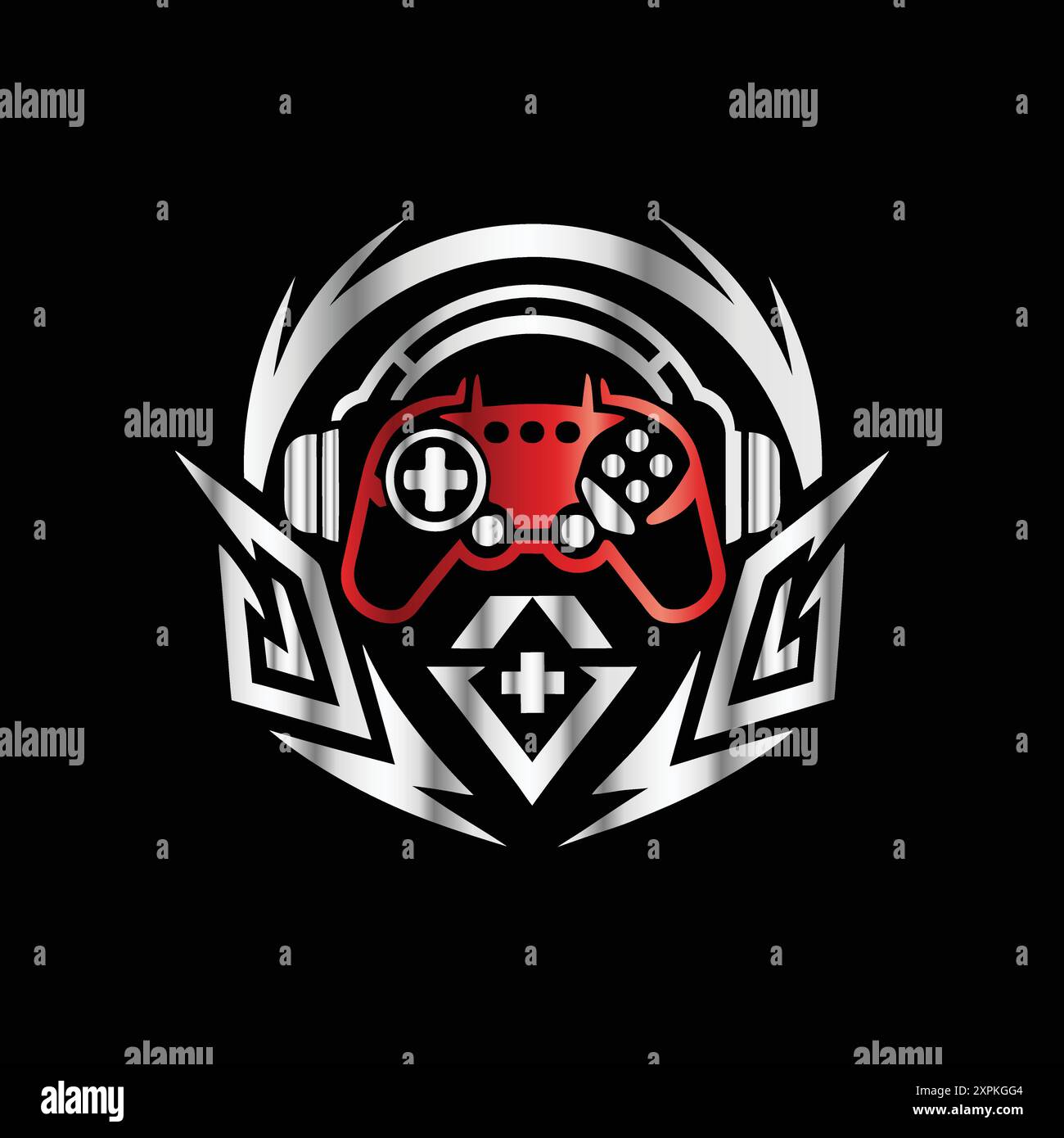 Game controller logo template. Gaming logo concept. Game controller ...