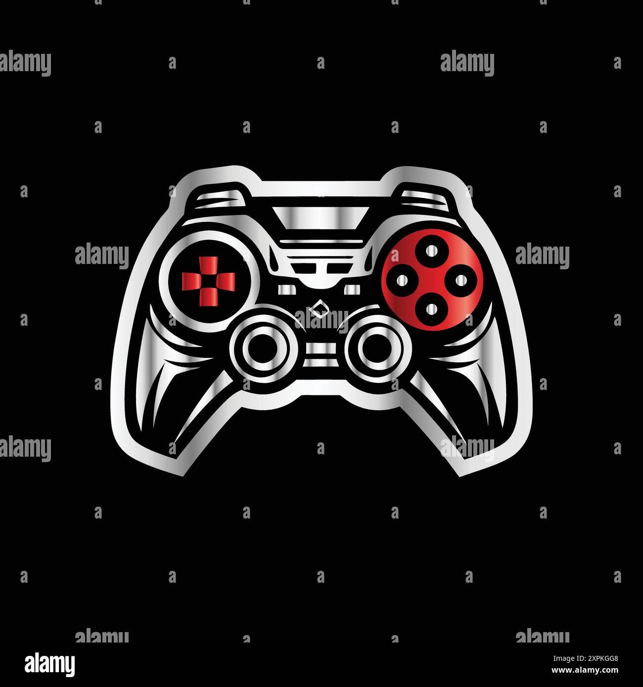 Game controller logo template. Gaming logo concept. Game controller ...
