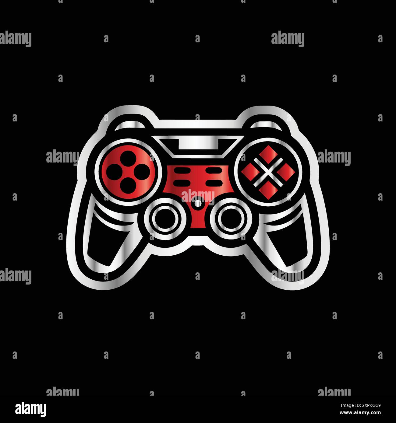 Game controller logo template. Gaming logo concept. Game controller ...