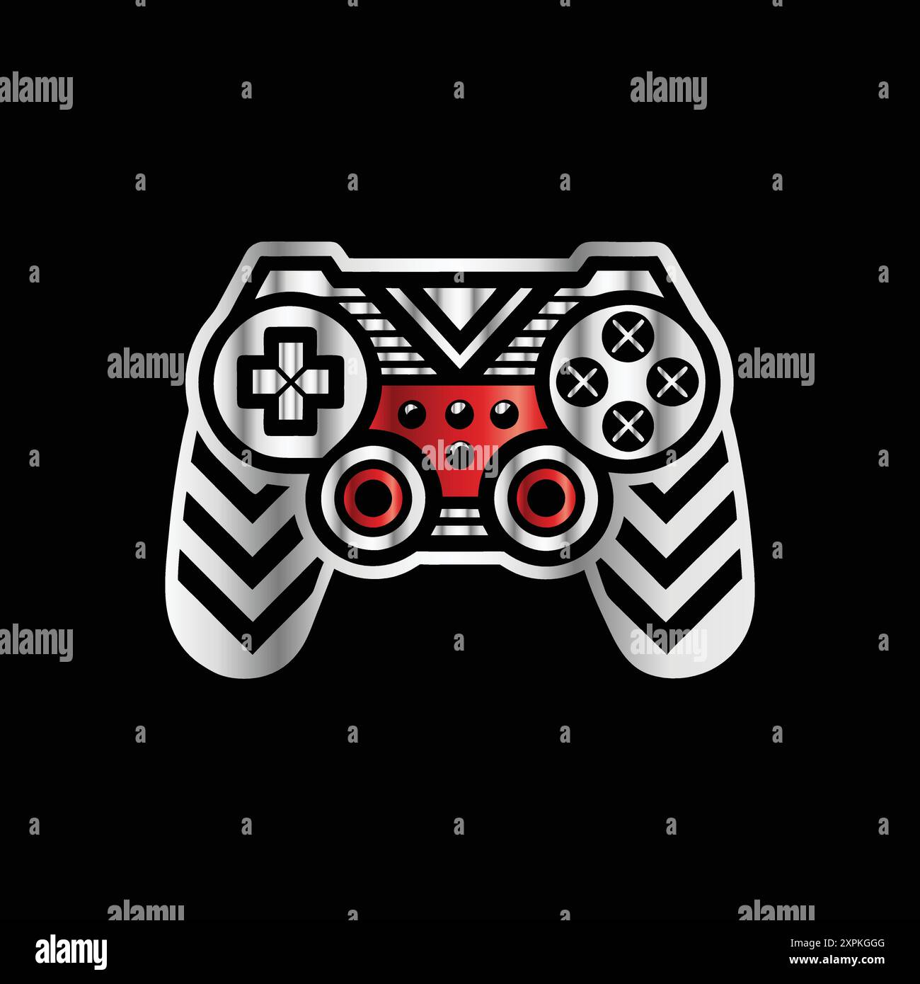 Game controller logo template. Gaming logo concept. Game controller ...