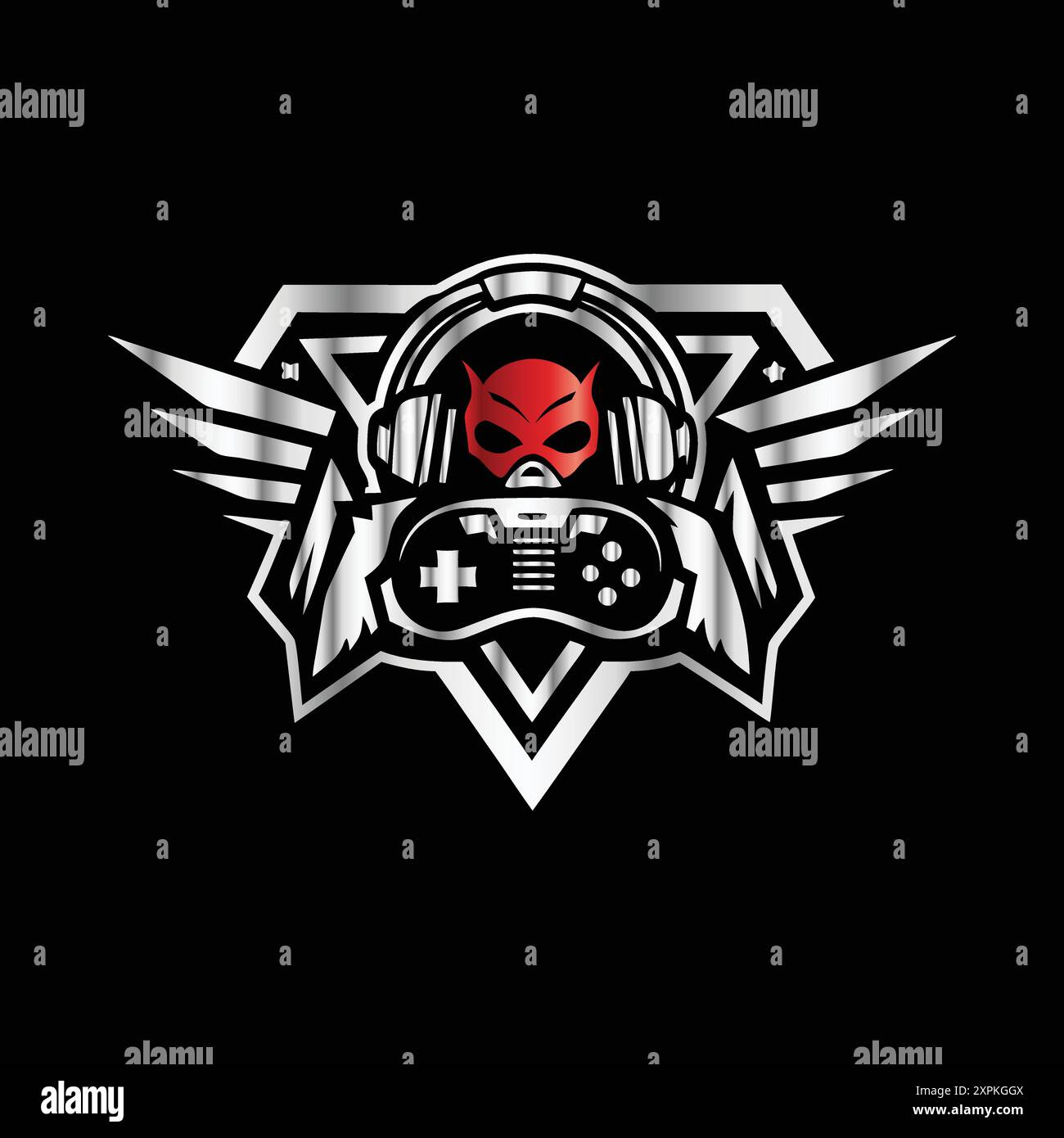 Game controller logo template. Gaming logo concept. Game controller ...