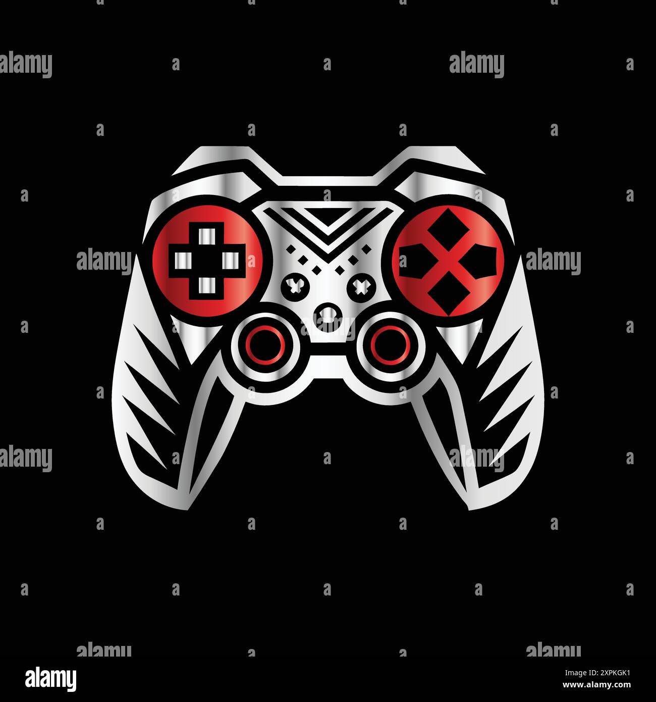 Game controller logo template. Gaming logo concept. Game controller ...