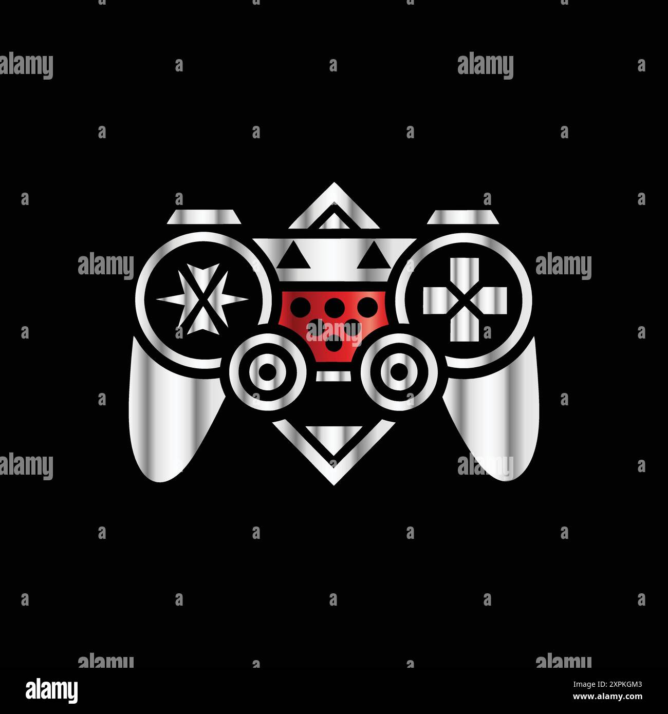 Game controller logo template. Gaming logo concept. Game controller ...