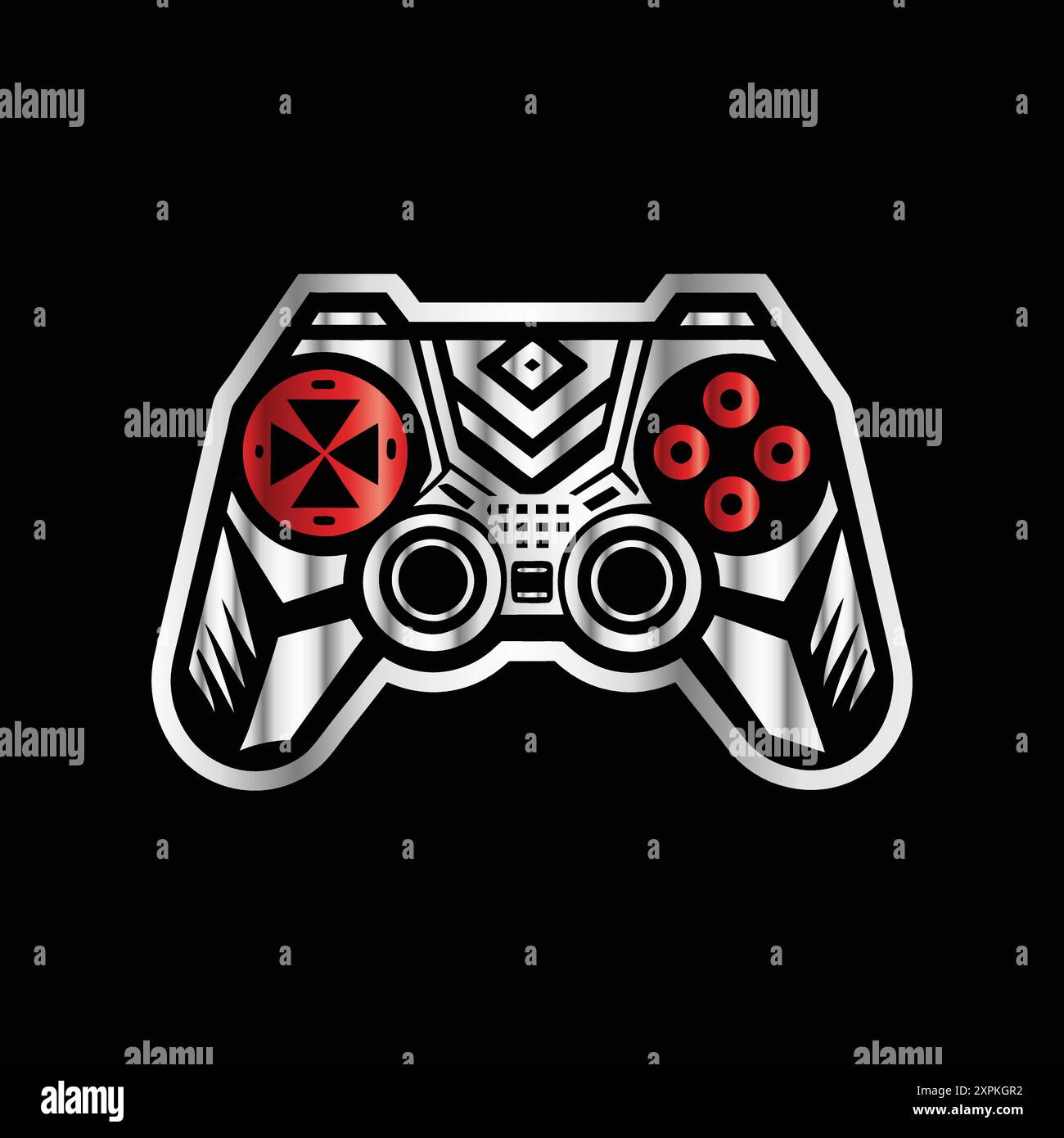 Game controller logo template. Gaming logo concept. Game controller ...