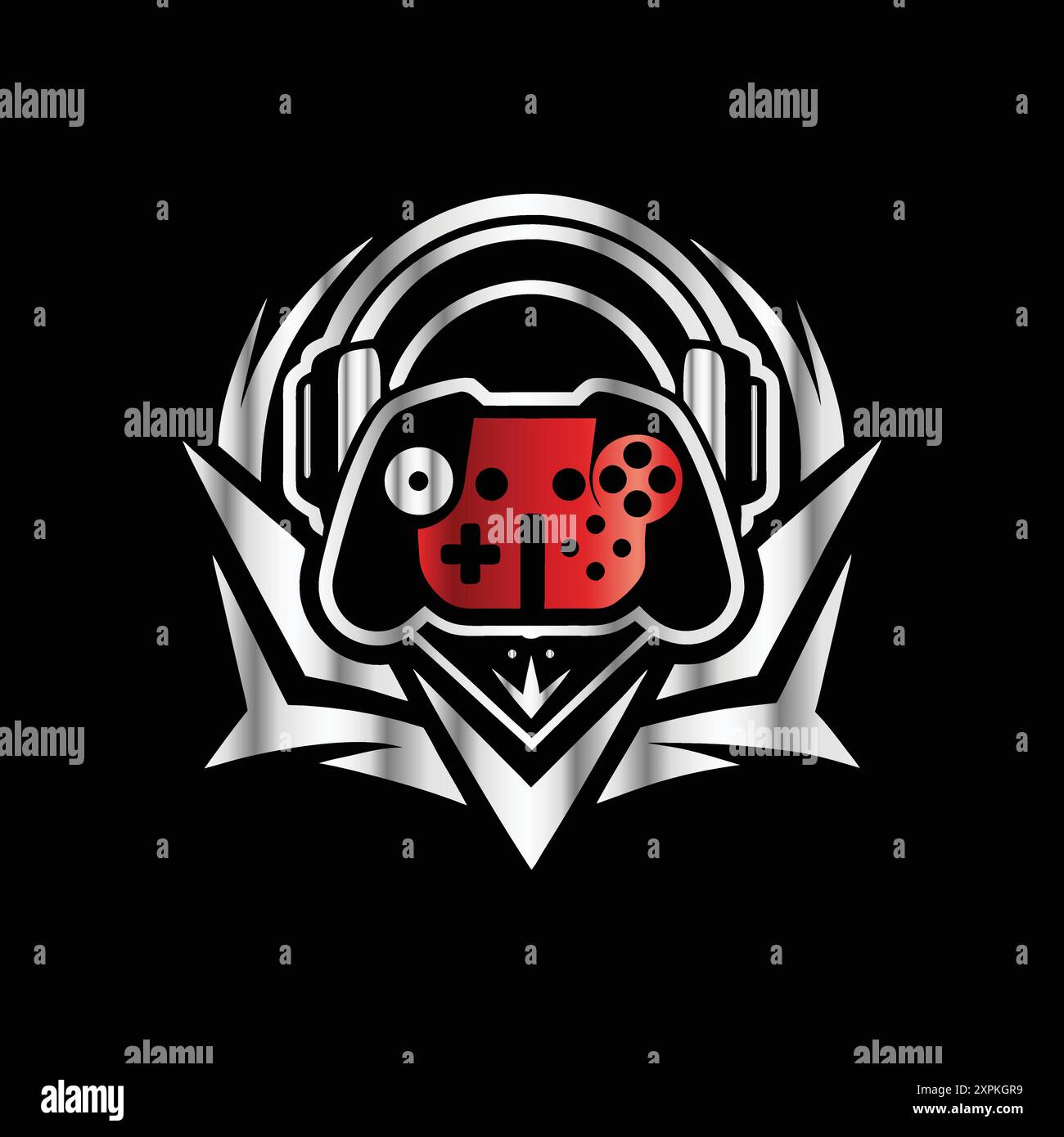 Game controller logo template. Gaming logo concept. Game controller ...