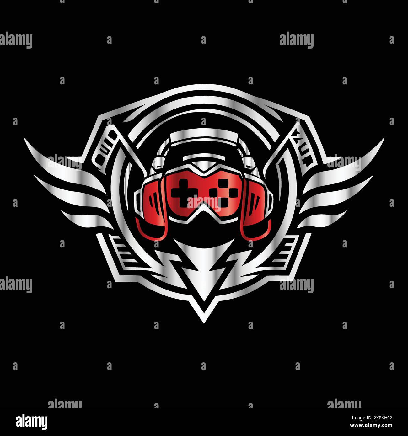 Game controller logo template. Gaming logo concept. Game controller ...