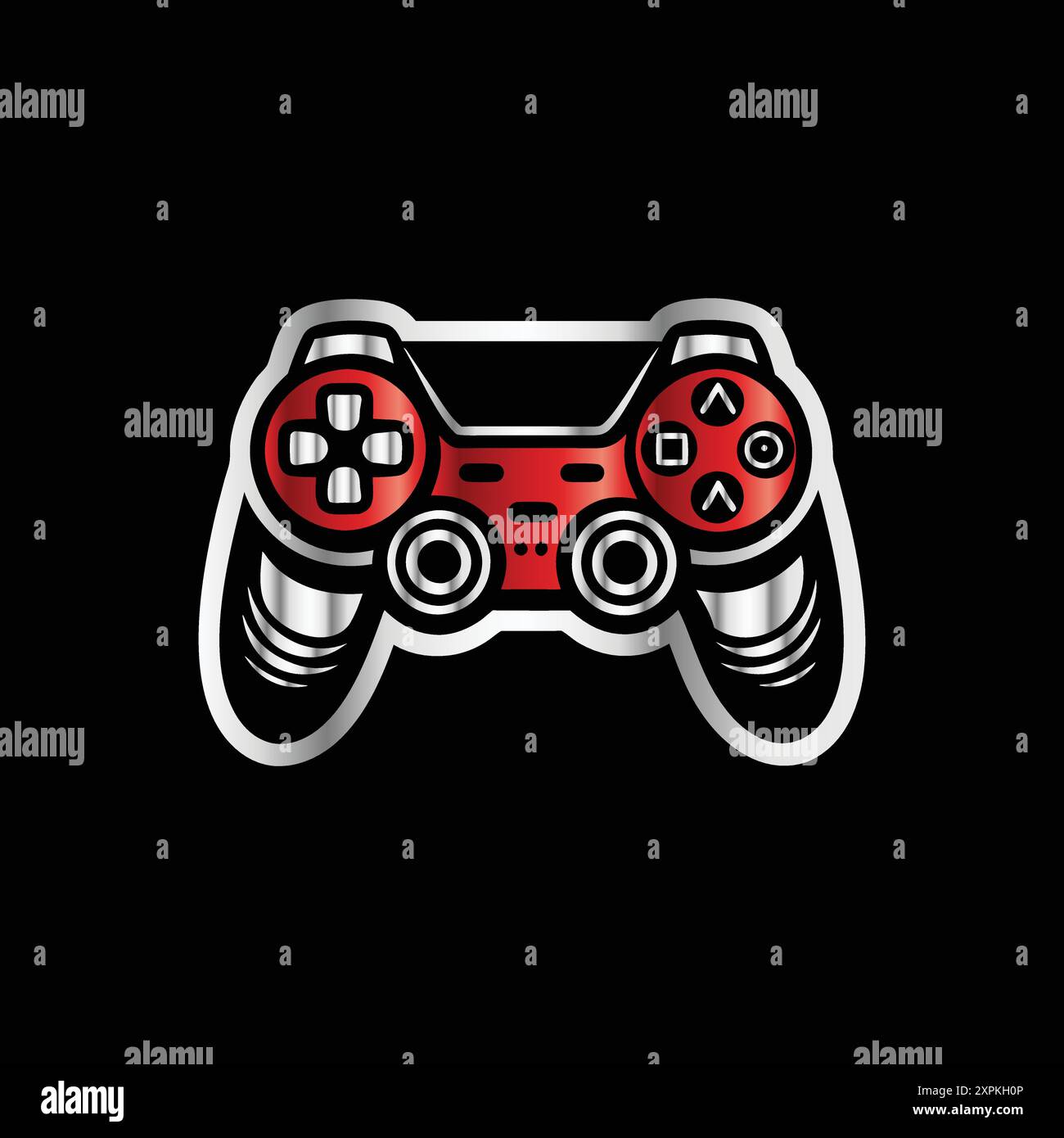 Game controller logo template. Gaming logo concept. Game controller ...