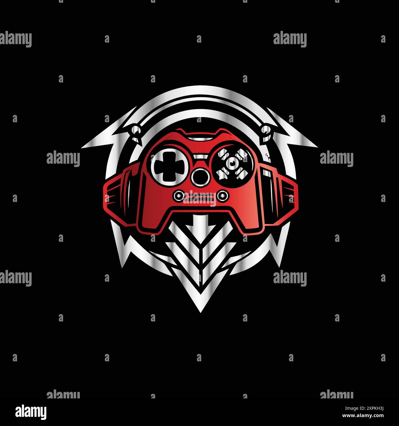 Game controller logo template. Gaming logo concept. Game controller ...