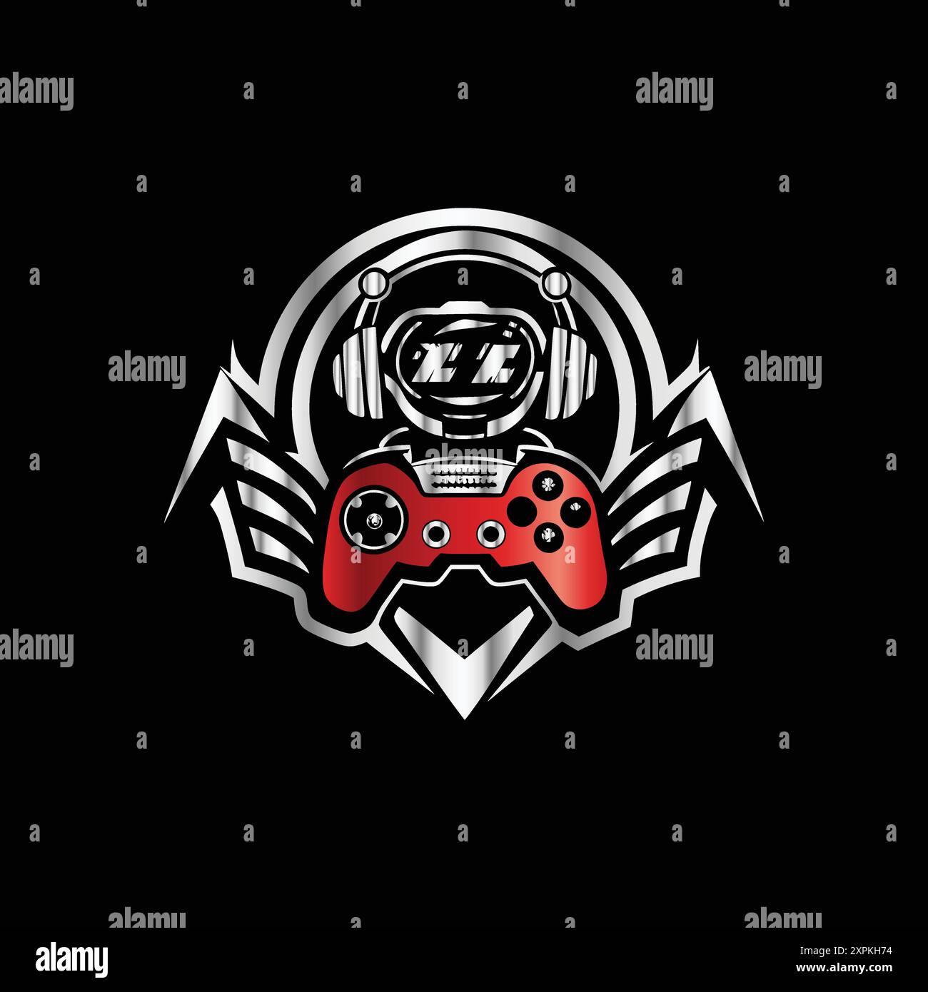 Game controller logo template. Gaming logo concept. Game controller ...