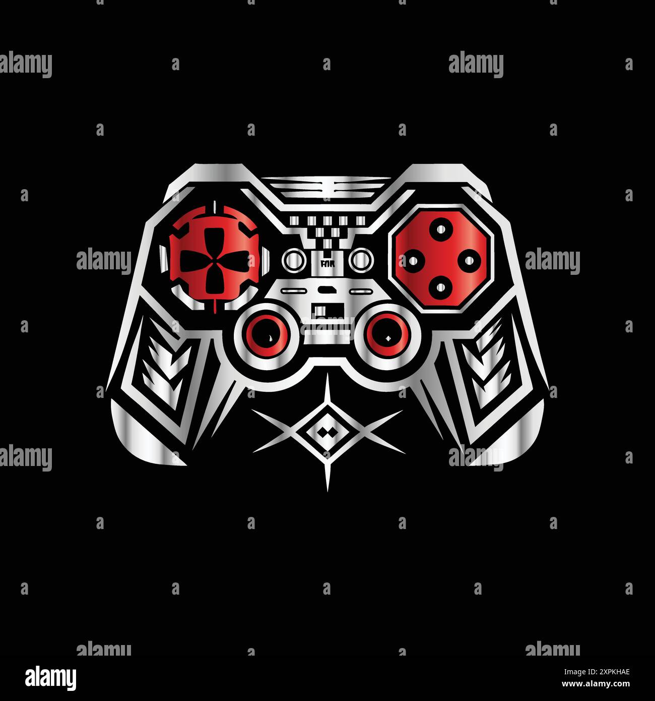 Game controller logo template. Gaming logo concept. Game controller ...