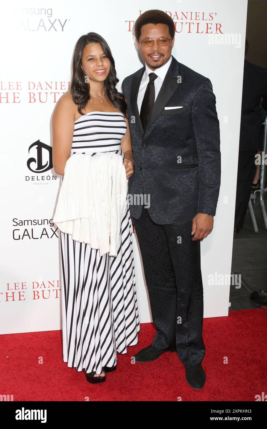 Terrence Howard attends the premiere of 'The Butler' at The Ziegfeld ...