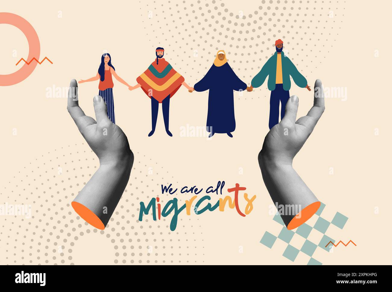 Different cultures collage Stock Vector Images - Alamy