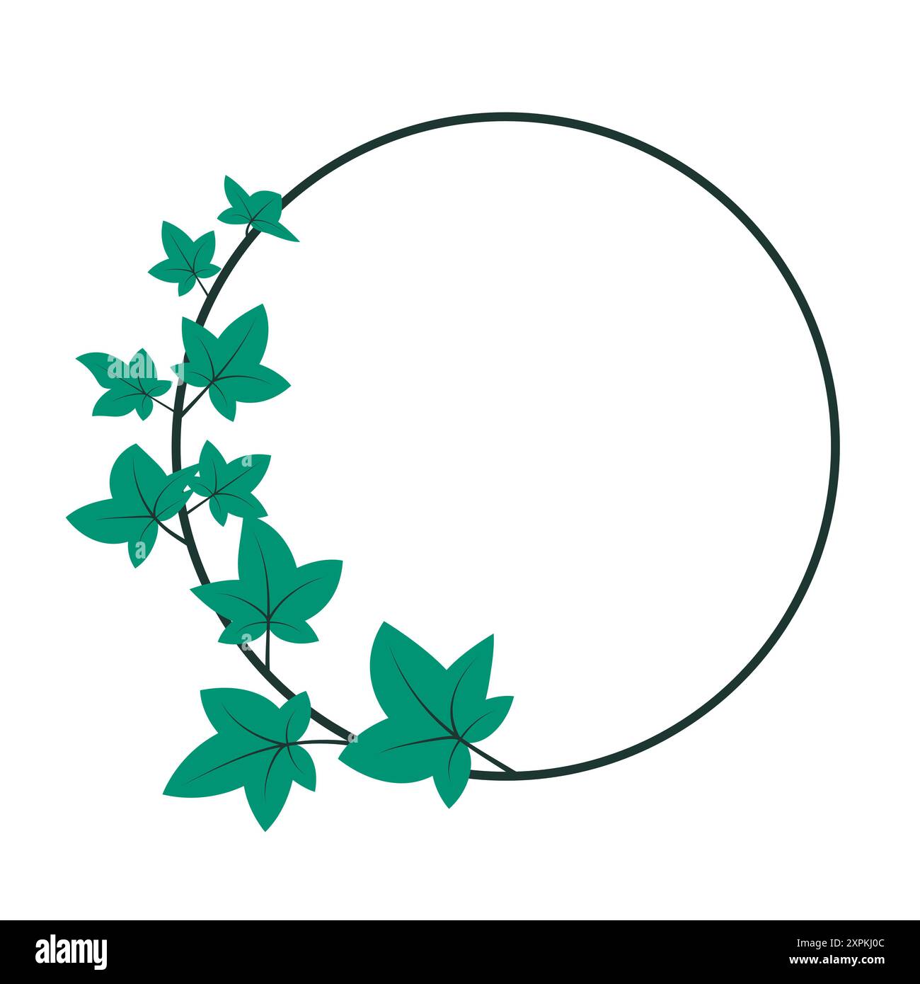 Leafy perennial texture Stock Vector Images - Alamy