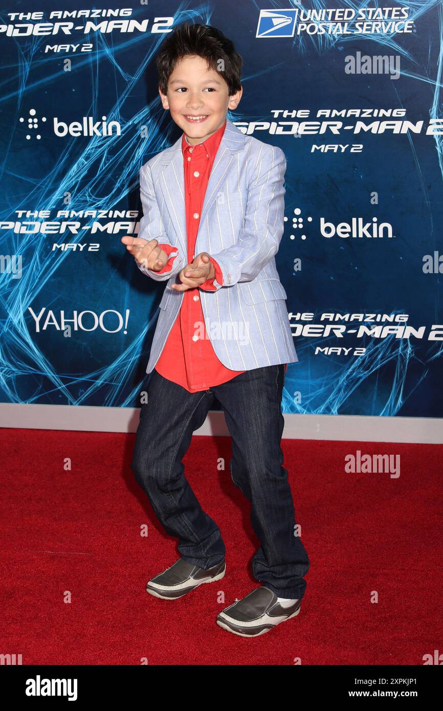 Jorge Vega attends Amazing Spider-Man 2" at the Ziegfeld Theater in New ...