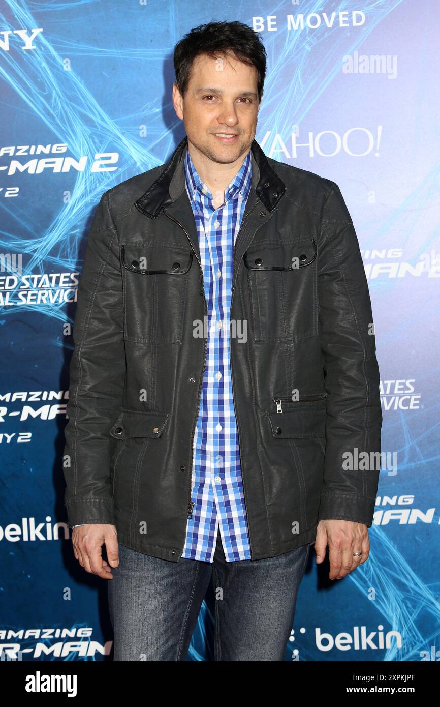 Ralph Macchio attends the premiere of "The Amazing Spider-Man 2" at the ...