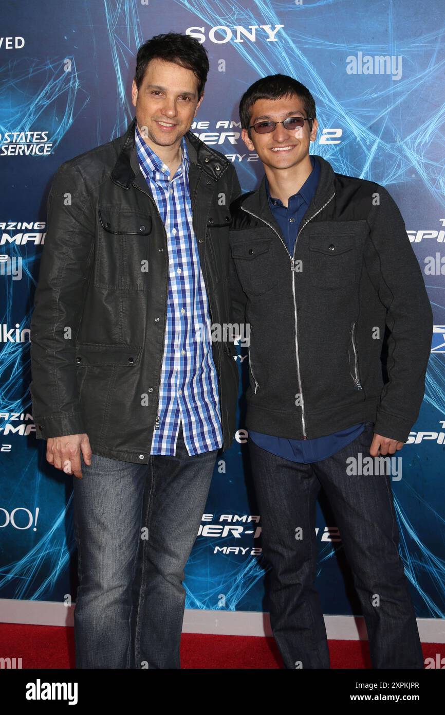 Ralph Macchio attends the premiere of "The Amazing Spider-Man 2" at the ...