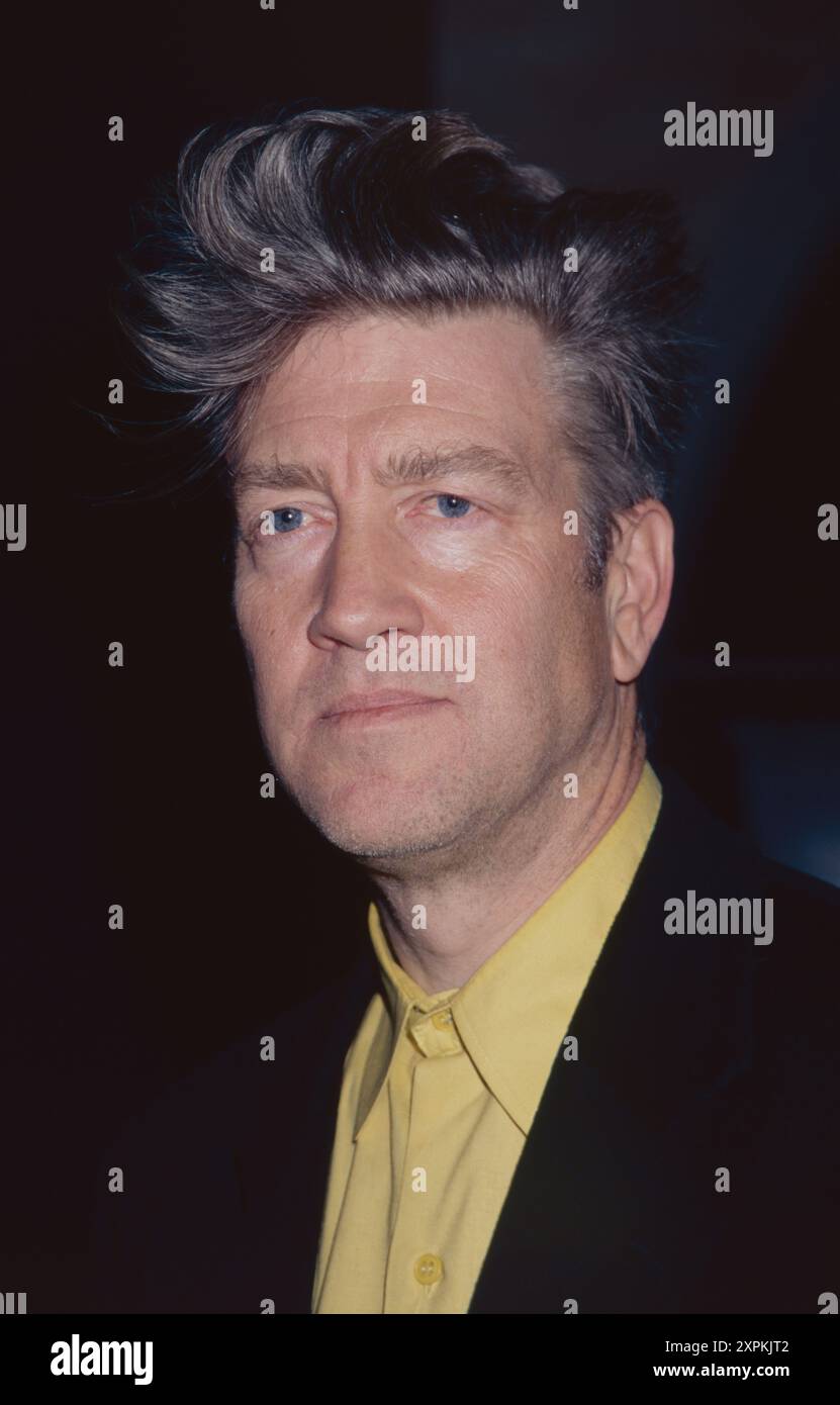 David Lynch at signing of "Lost Highway" screenplay at The Museum of ...