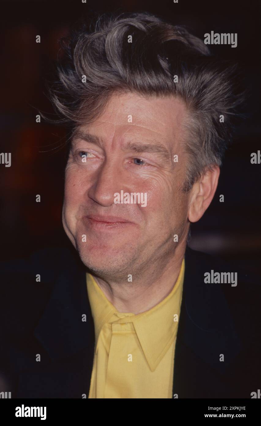 David Lynch at signing of "Lost Highway" screenplay at The Museum of ...