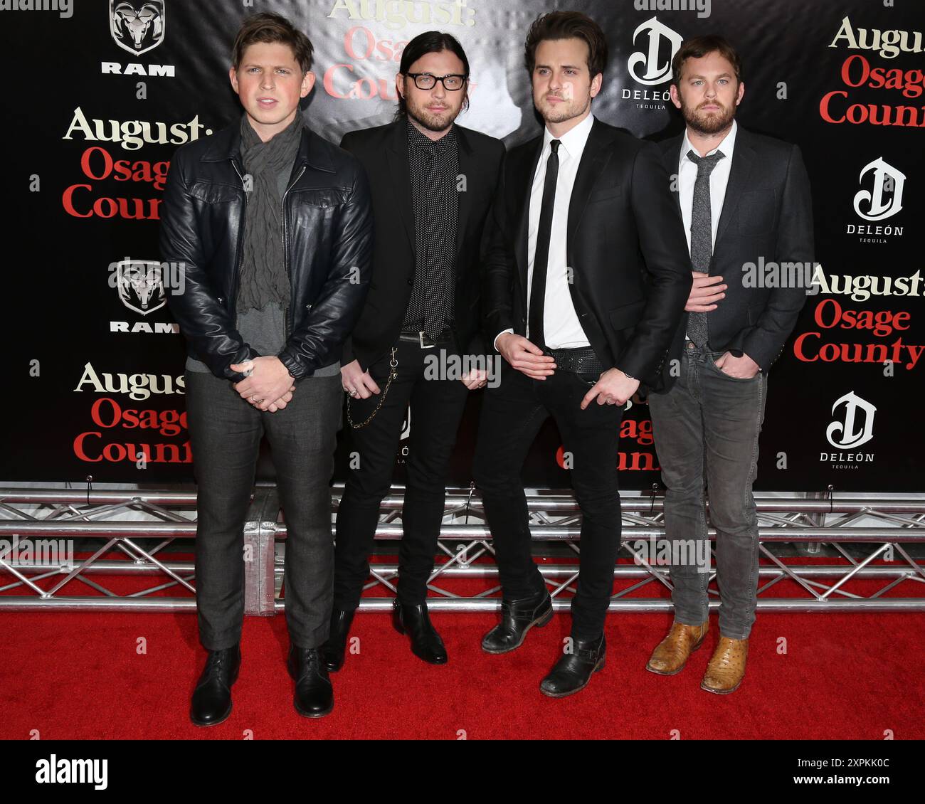 Matthew Followill, Nathan Followill, Jared Followill and Caleb ...