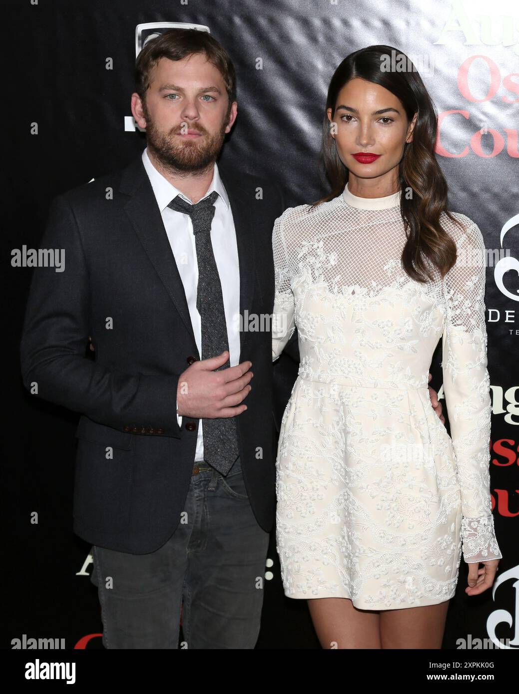 Caleb Followill of The Kings of Leon and Lily Aldridge attend the ...