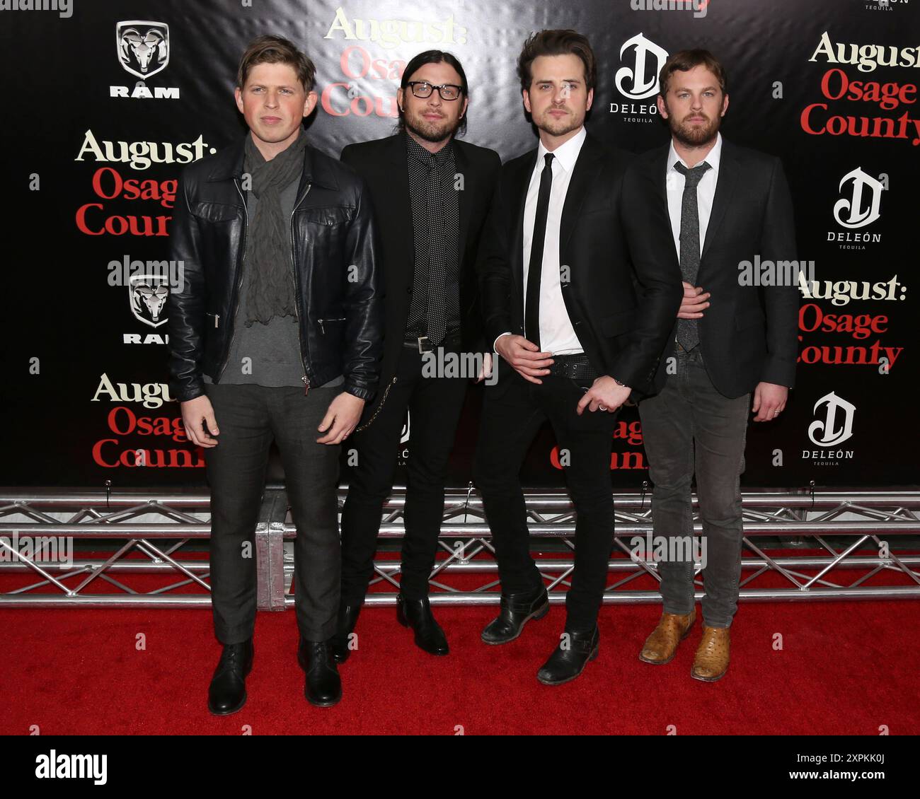 Matthew Followill, Nathan Followill, Jared Followill and Caleb ...