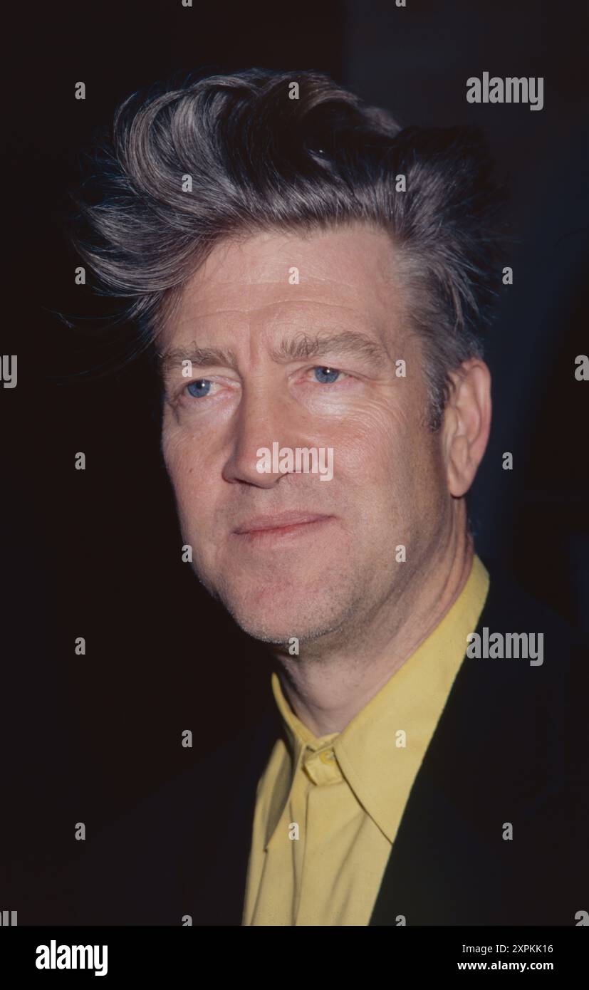 David Lynch at signing of "Lost Highway" screenplay at The Museum of ...