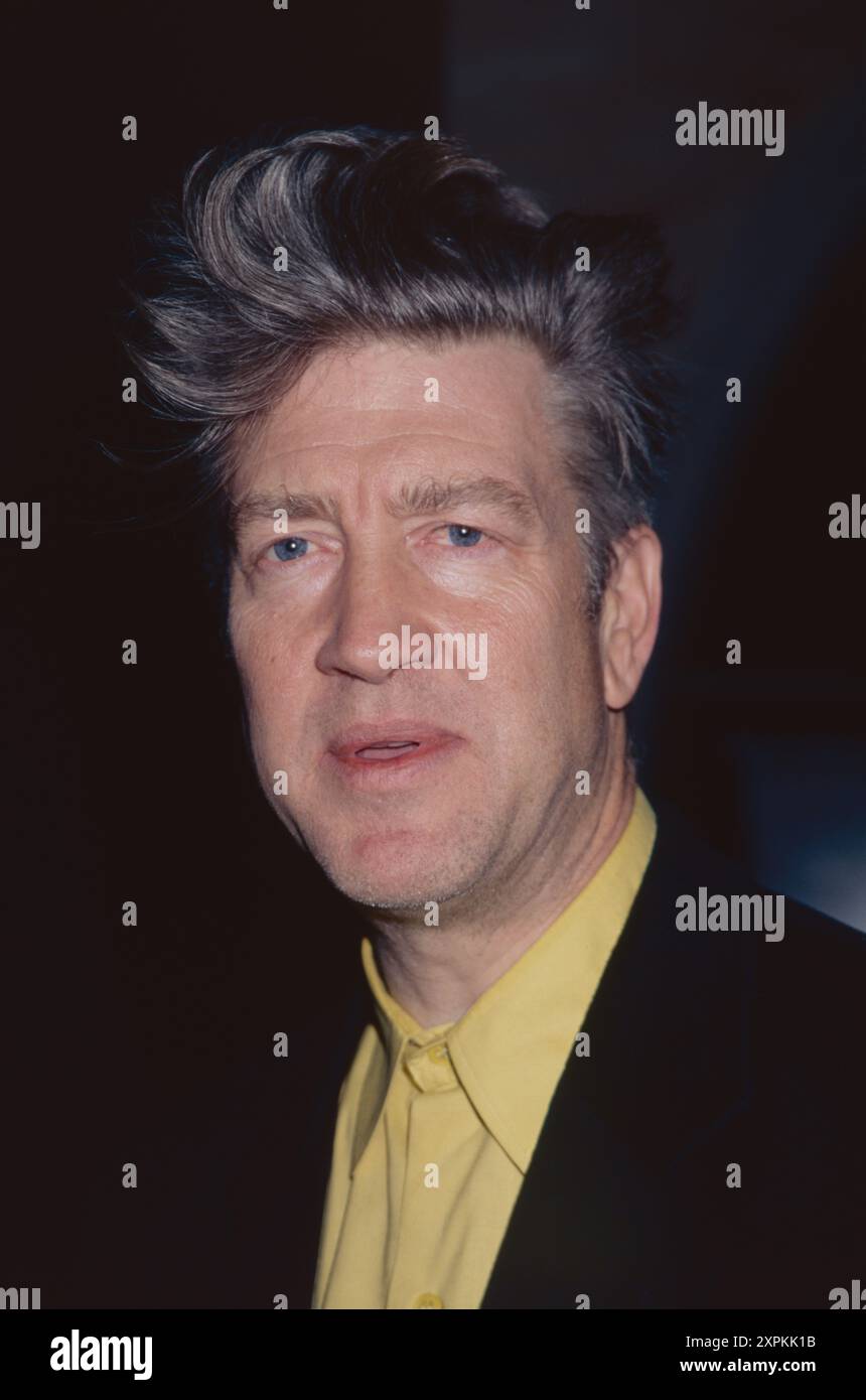 David Lynch at signing of "Lost Highway" screenplay at The Museum of ...