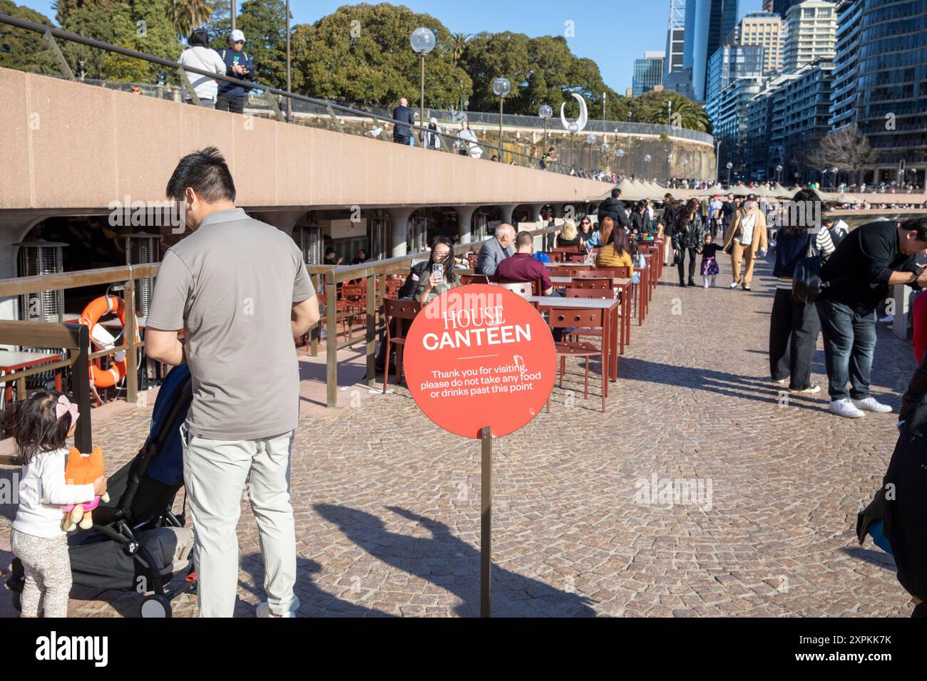 House Canteen restaurant and diner at Sydney Opera House concourse ...