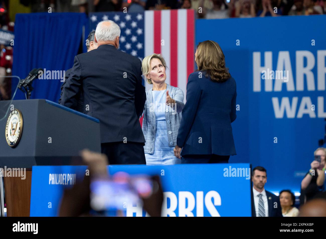Philidelphia, United States. 06th Aug, 2024. Vice presidential ...