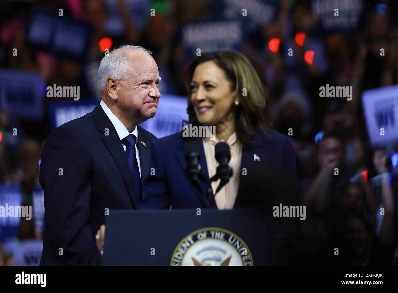 United States Vice President Kamala Harris, the Democratic Party ...