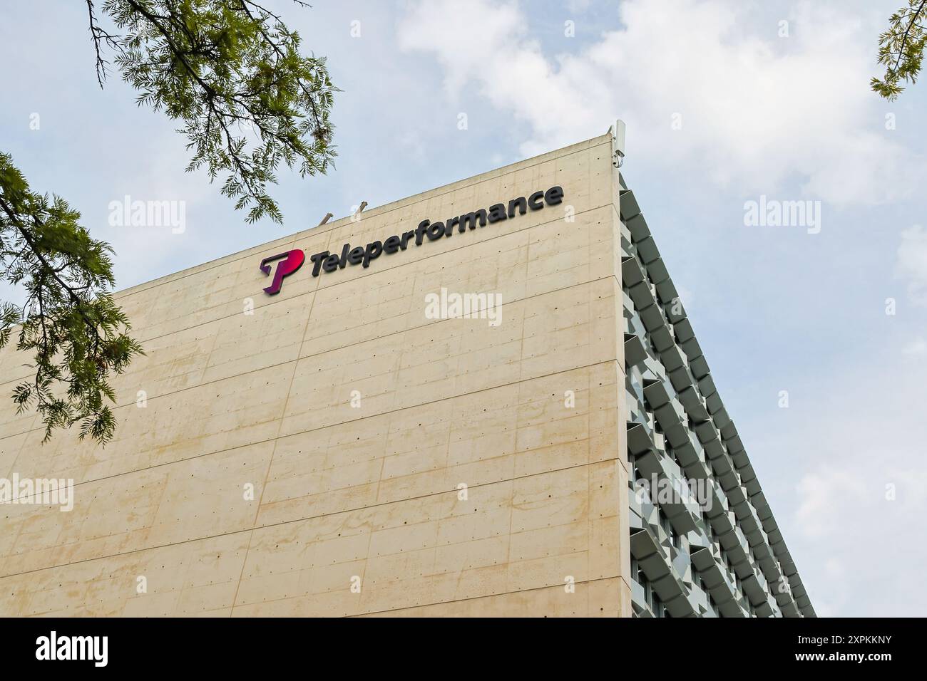 Modern architectural design of teleperformance headquarters building ...