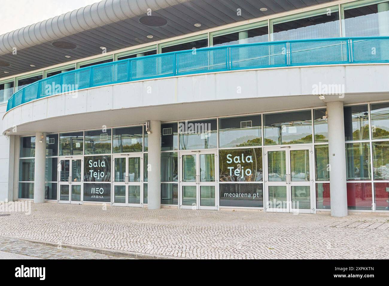 Showing the entrance of sala tejo, a venue located inside of meo arena ...