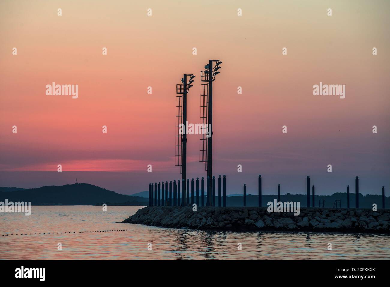 Biograd na moru sunset hi-res stock photography and images - Alamy