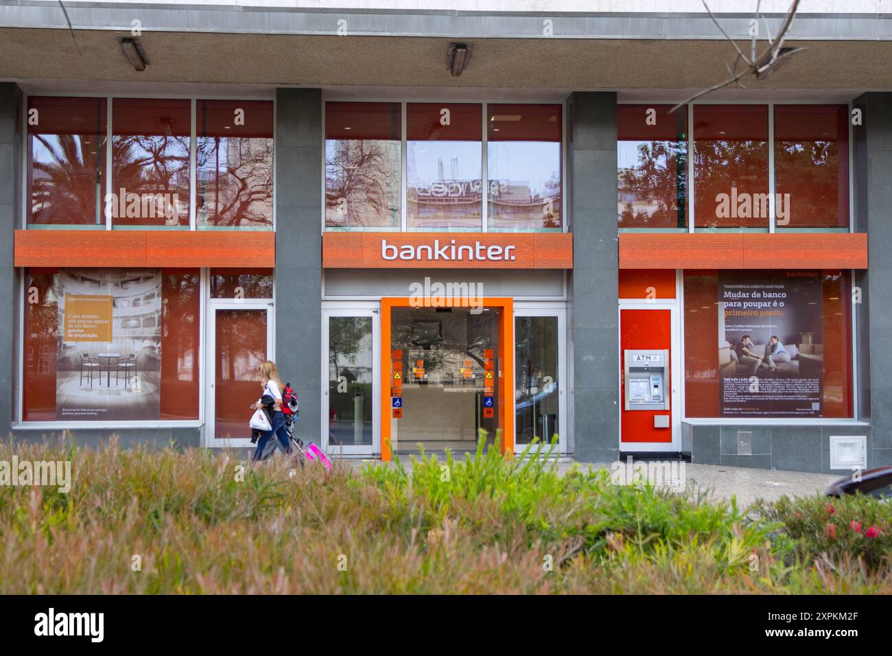 Bankinter building facade hi-res stock photography and images - Alamy