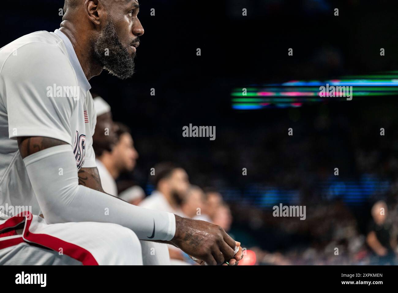 Lebron james usa olympics 2024 hi-res stock photography and images - Alamy