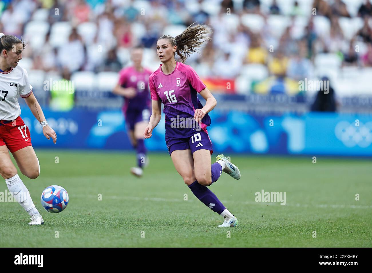 Jule Brand (GER), AUGUST 6, 2024 - Football / Soccer : Paris 2024 ...