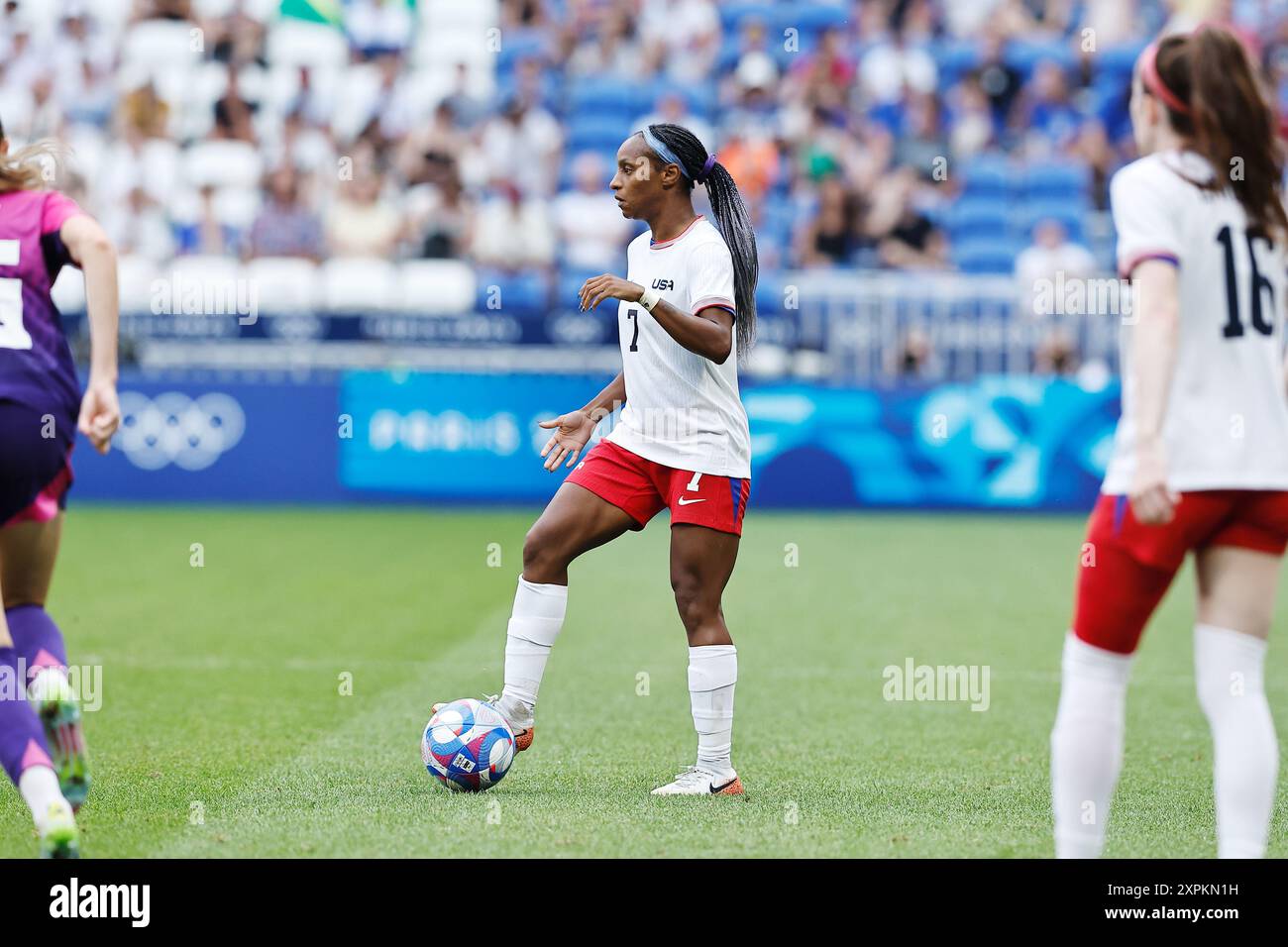 Crystal Dunn (USA), AUGUST 6, 2024 - Football / Soccer : Paris 2024 Olympic Games Women's ...
