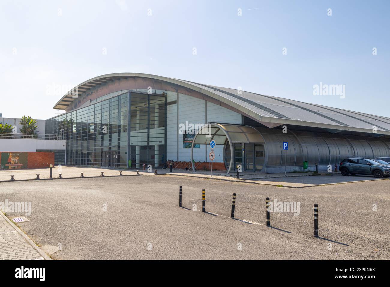 Swimming pool with a glass roof hi-res stock photography and images - Alamy