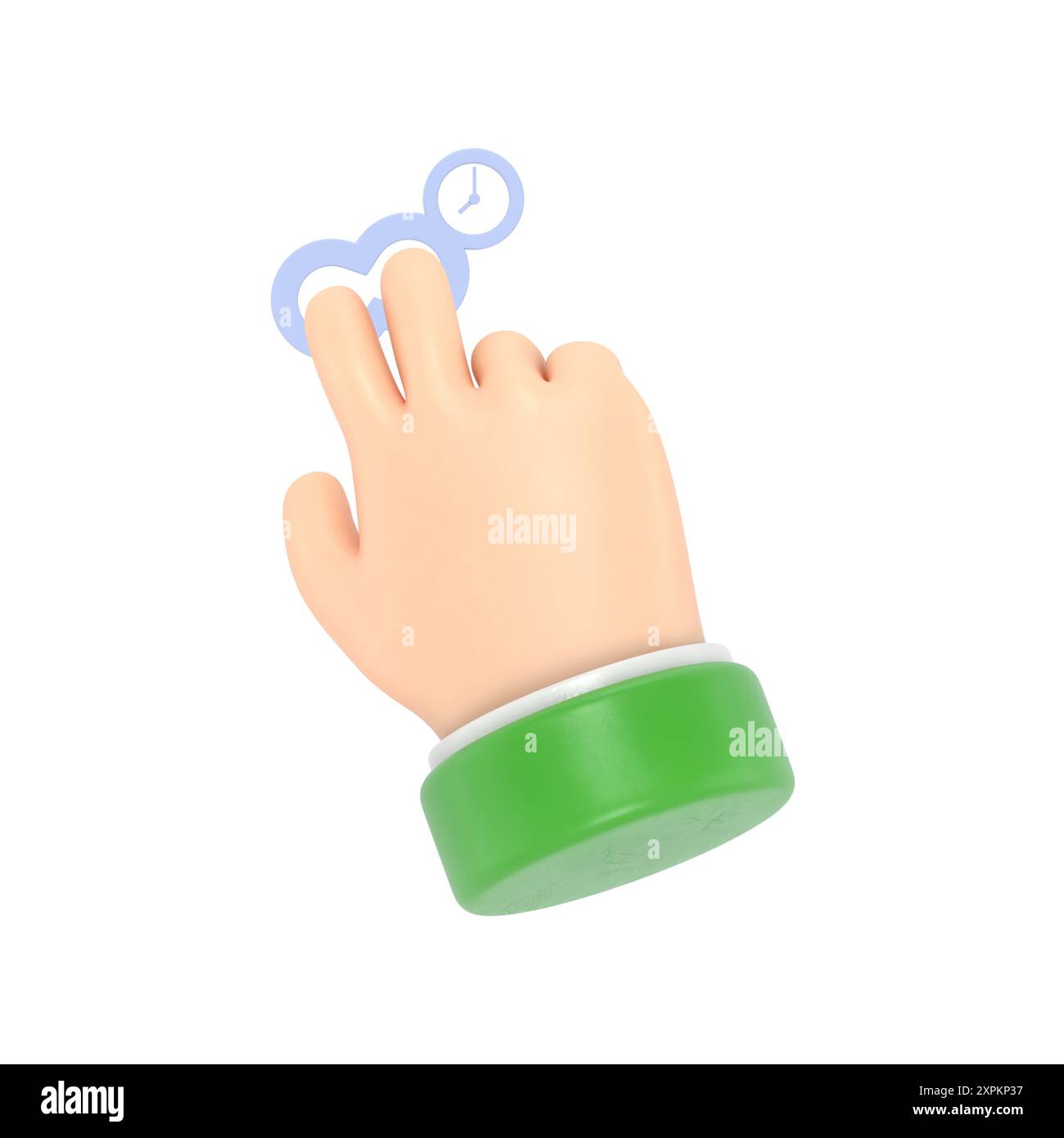 Cartoon Gesture Icon Mockup.Touchscreen gesture line icons.3D ...