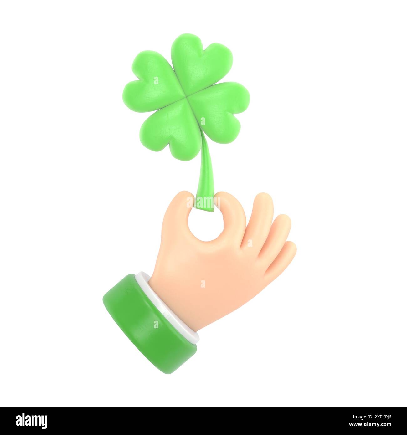 White march on hand icon Cut Out Stock Images & Pictures - Alamy