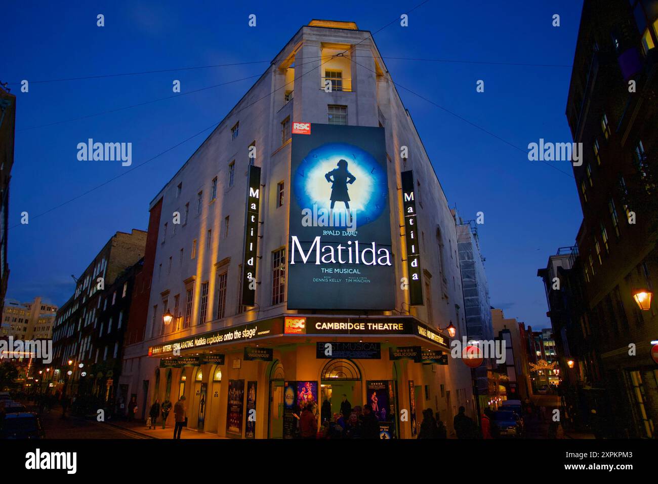 Matilda, the musical, Cambridge Theatre, Seven Dials, Covent Garden ...
