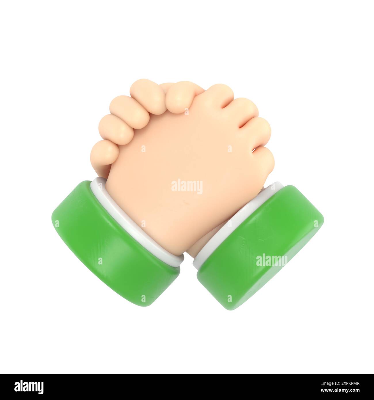 Cartoon Gesture Icon Mockup.Hand Gesture Shaking Hands,sportsmanship,Isolated Background,Icon ...