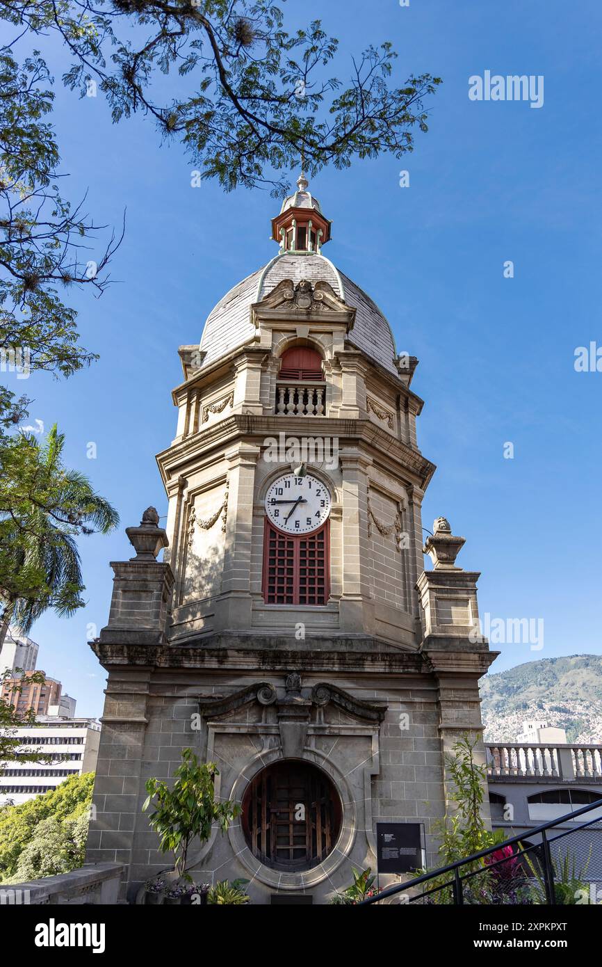 Medellin, Antioquia - Colombia - July 29, 2024. Church of San Ignacio ...